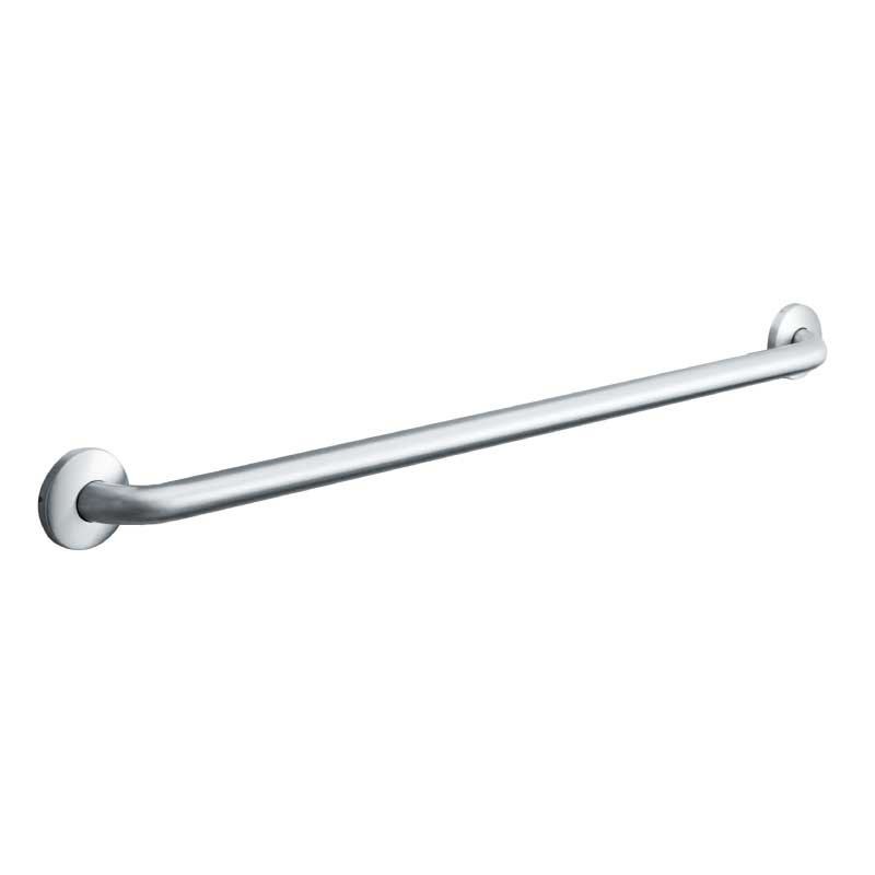 ASI 3801 Series Straight Grab Bar 1-½ OD Stainless Steel - SKU: 3801-18 ...
