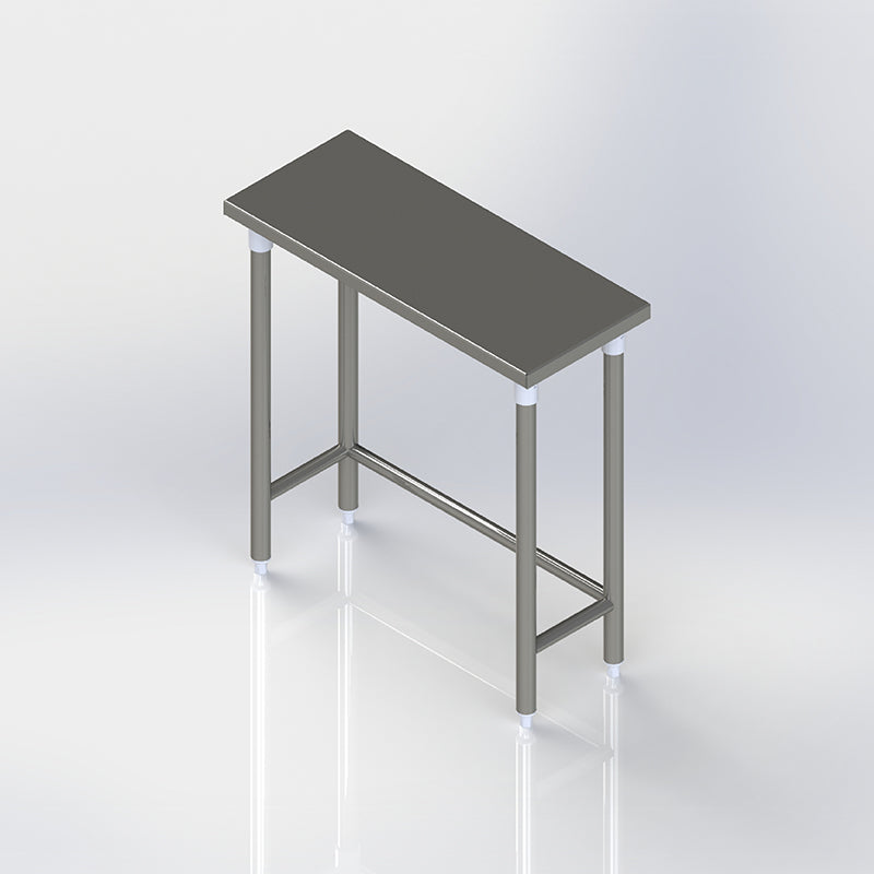 Allied Stainless 34" x 14" Stainless Steel Work Table – Access Pro Supply